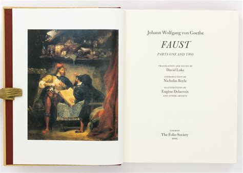 Faust Parts One And Two Illustrations By Eugène Delacroix