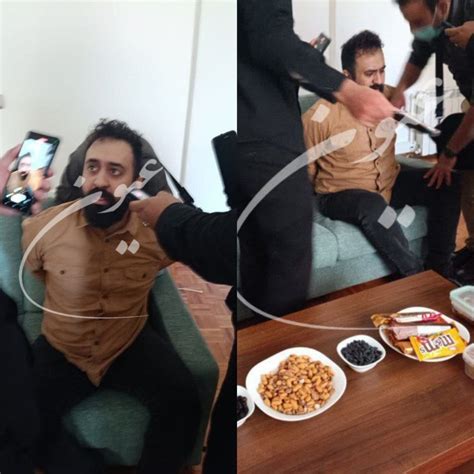 تصاویری از لحظه بازداشت مهدی یراحی