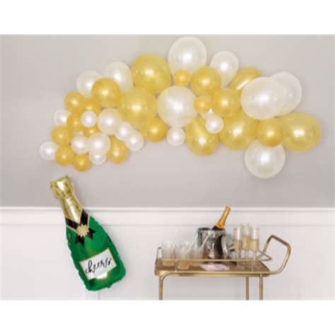 Partymart Balloon Cascade Kit Champagne Balloon