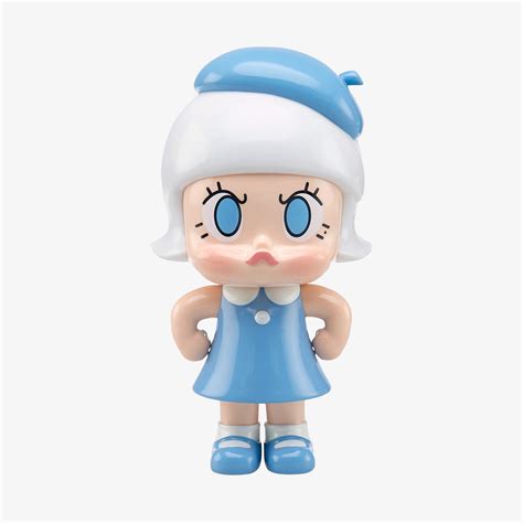 蓝色molly Pop Mart South Korea
