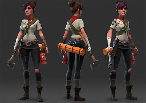 Do 3d Character Modeling 3d Realistic Character Design In Unreal Engine For Game By Sam