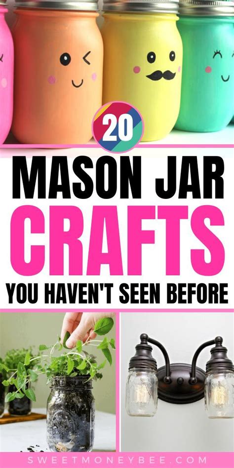 20 Diy Mason Jar Crafts You Ll Want To Try Now Artofit