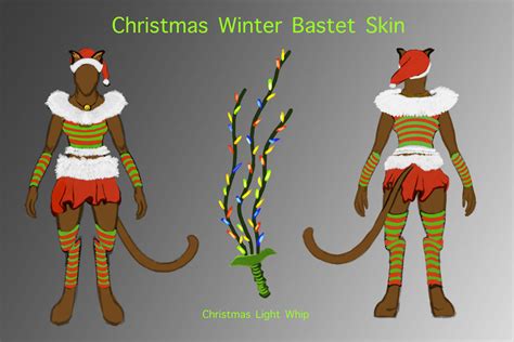 Christmaswinter Bastet Skin By Azurelos On Deviantart