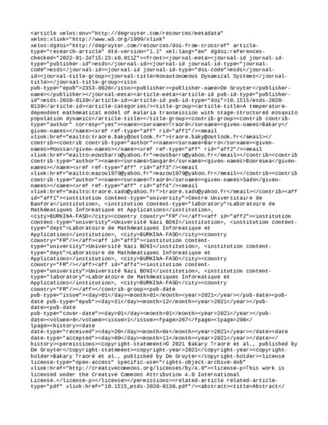 A Temperature Dependent Mathematical Model Of Malaria Transmission With
