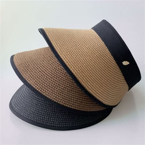 국내제작 고급 여름 자외선차단 라피아 와이어 여성 썬캡 밀짚 라탄 선캡모자 에누리 가격비교