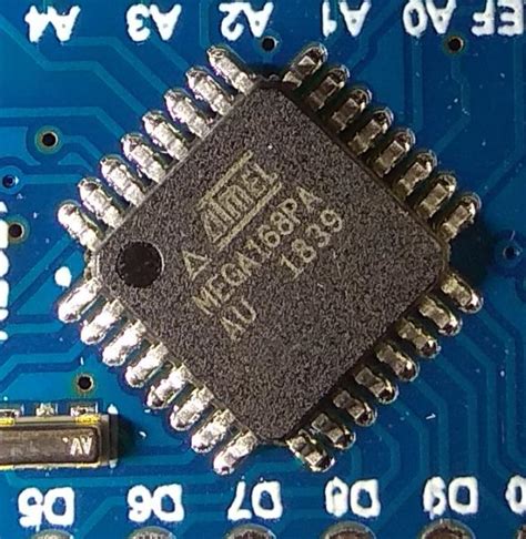 Ошибка подписи Atmega168pa Au Аппаратная платформа Arduino