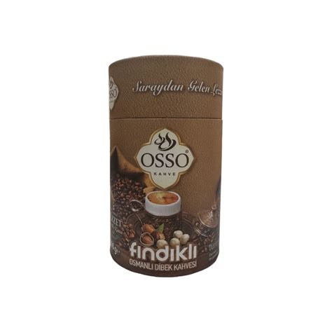 Osso Fındıklı Osmanlı Dibek Kahvesi 200 Gr Kutu - Healing House