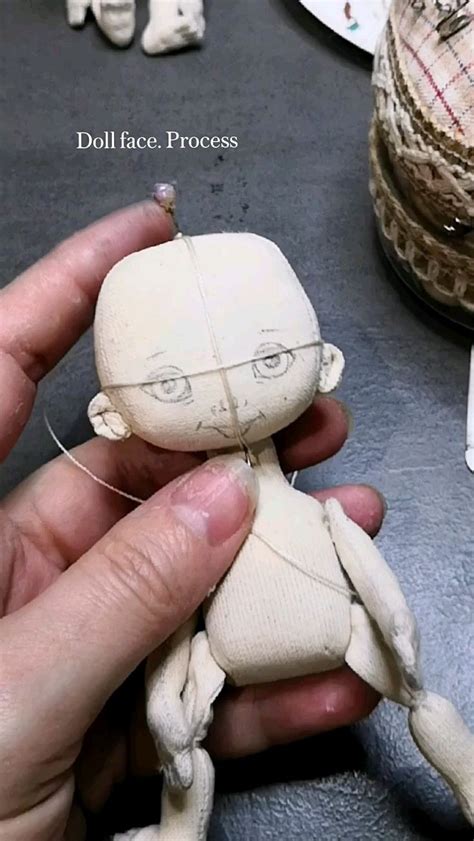 Doll Face Process Art Doll Handmade 47 Inches Rag Doll Small Doll