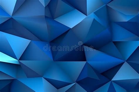 background adorned with an array of blue triangular shapes in a 3d