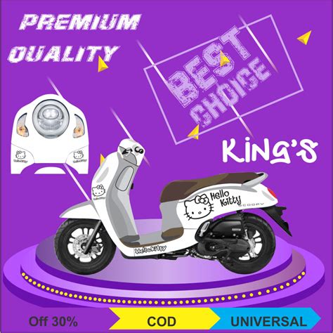 Jual Sticker Scoopy Hello Kitty Shopee Indonesia