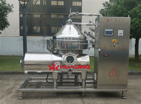 Professional Latex Rubber Disc Stack Centrifuge Separator