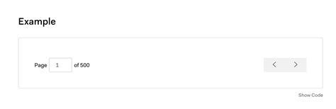 Hide Buttons From Pagination Toolbar · Issue 833 · Auth0cosmos · Github