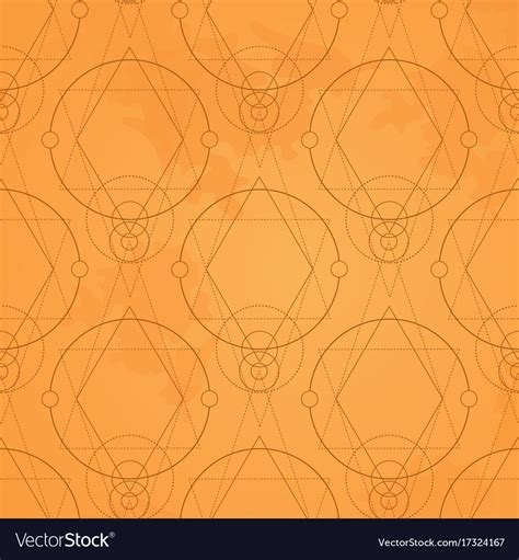 Ornamental Geometric Seamless Pattern Royalty Free Vector