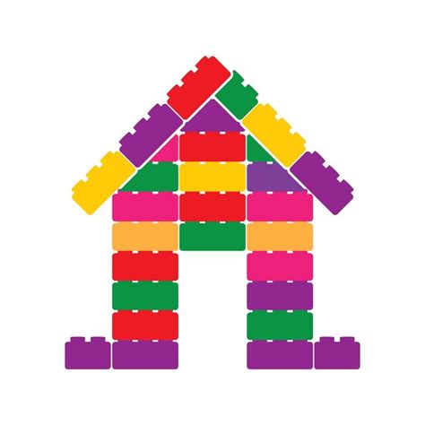 Premium Vector Building Block Icon