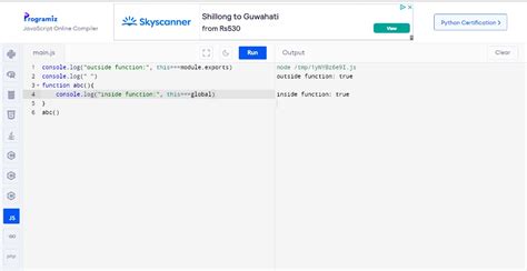 This Keyword In Node Js Environment JavaScript The FreeCodeCamp Forum