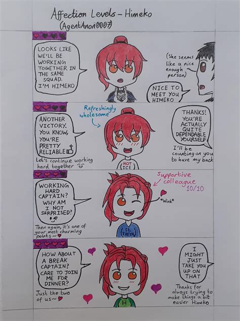 Affection Levels Himeko Rhonkaiimpact3