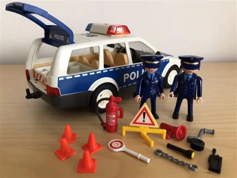 PLAYMOBIL 4260 POLICE Car With Working Lights And Accessories EUR 13 24 PicClick FR