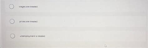 Solved The Short Run Phillips Curve Differs From The