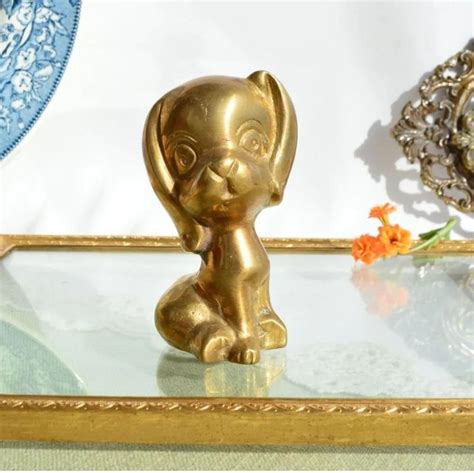 Колекційна скульптура собака собачка бронза — ціна 539 грн у каталозі Статуетки Купити