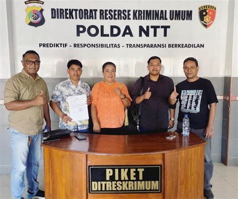 Ph Axi Buat Lp Dugaan Pembunuhan Timex Kupang