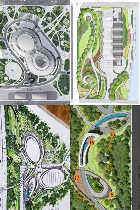 Curved Landscape Layout