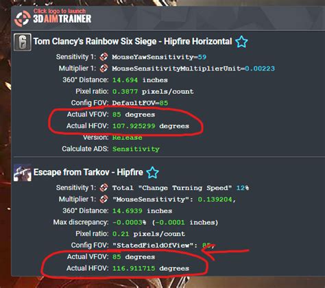 Matching Fov When Converting Stretched Aspect Ratio To Native Aspect