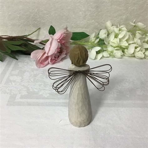 Reduced Willow Tree “angel Of Wishes” Figurine S Used Very Good