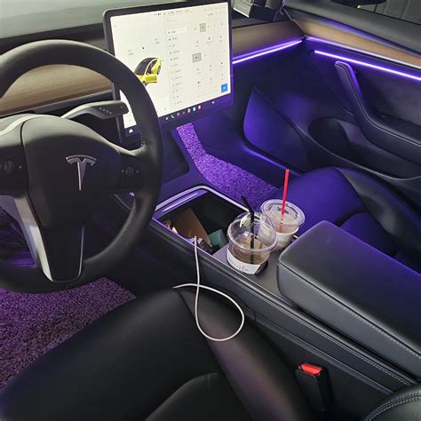 Diyproshop 모델3 엠비언트 라이트 무드등 대구실내튜닝 실내무드등 엠비언트무드등