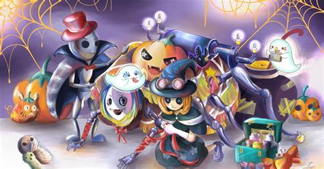 Identityv第五人格イラコンハロウィン 蜘蛛と機械技師のハロウィン~ Cielstarのイラスト Pixiv