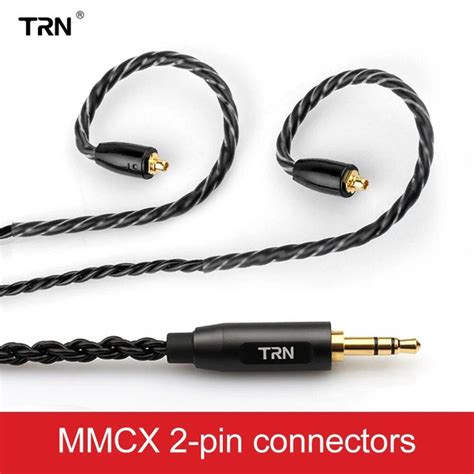Наушники Внутриканальные Trn Кабель для наушников с разъемом Mmcx 2pin