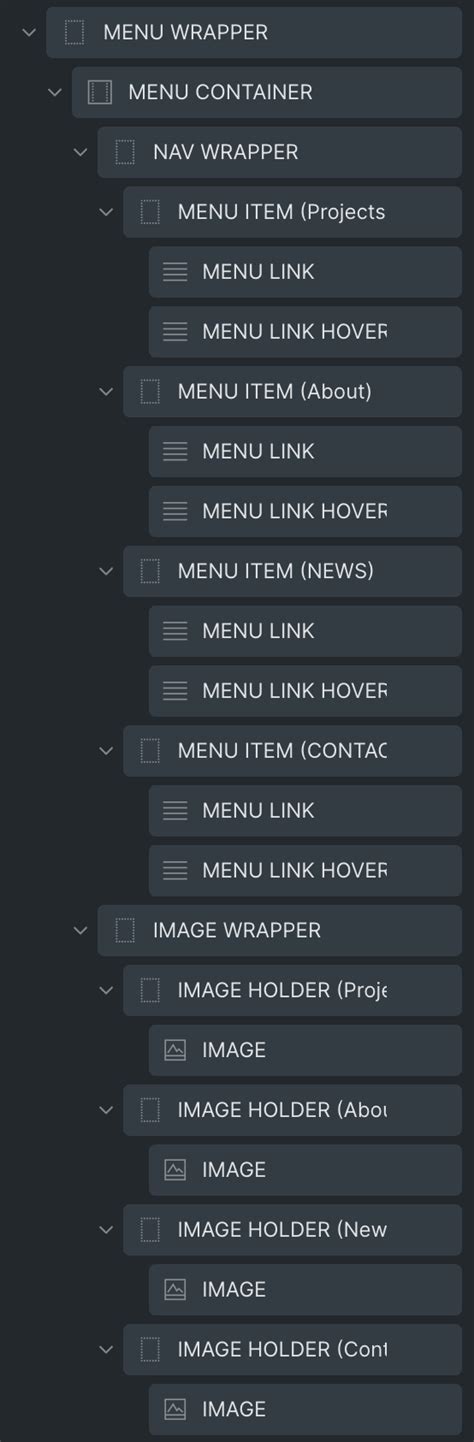 Full Screen Menu Bricksmotion