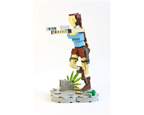 Lego Moc Lara Croft By Vir A Cocha Rebrickable Build With Lego
