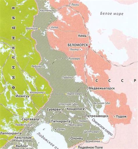 Карта карело финской сср 91 фото