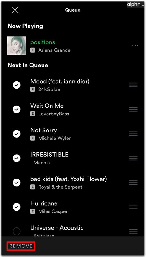 How To Clear Your Spotify Queue