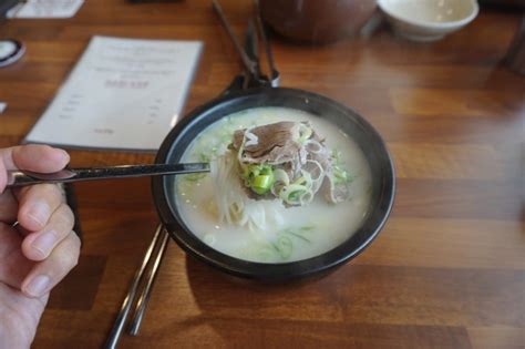 배탈나고 회복 중 처음 찾은 외식 김천 한촌 설렁탕 네이버 블로그
