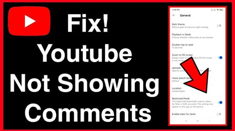 YouTube Not Showing Comments Fix YouTube