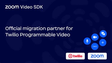 Zoom Video Sdk Migrate From Twilio Programmable Video