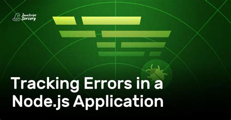 Oussama Bouchikhi On Linkedin Tracking Errors In A Nodejs Application Appsignal Blog