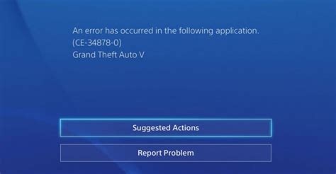 Error CE 34878 0 Fix This On Your PS4 And Get Back On The Game