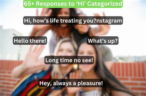 65 Responses To Hi Categorized