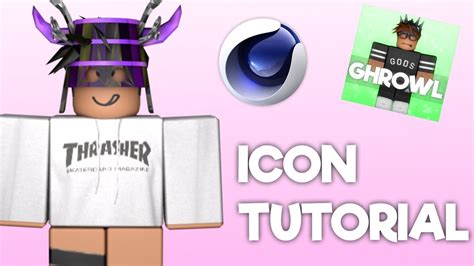 Youtube Roblox Icon 2019 How To Make A Roblox Cartoon Profile Picture