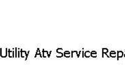 2011 Arctic Cat 90 Dvx 90 Utility Atv Service Repair Manual Instant