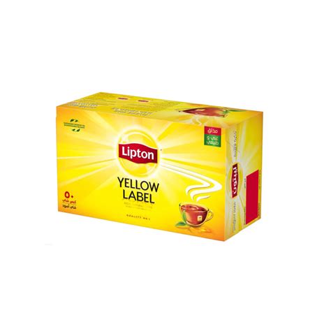 Lipton Yellow Label Tea Bags Al Rhea General Trading Llc