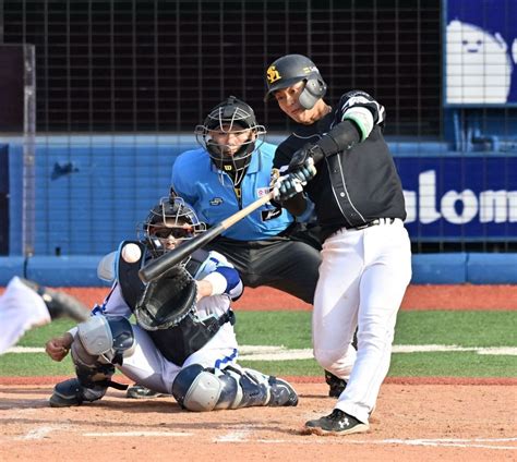 ソフトバンク今宮健太が節目に決勝打 守備での悔しさ晴らす 遊撃手で球団タイ1494試合出場「若い選手に良いアドバイスできるように」：「おっ