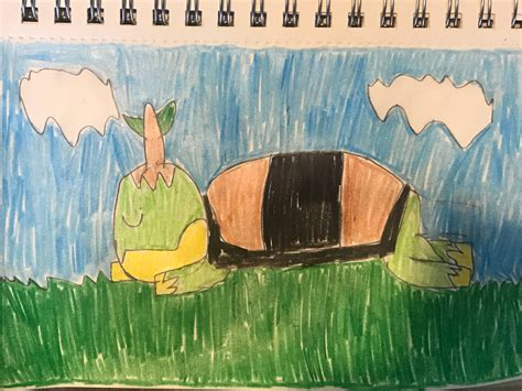 Turtwig Sleeping By Dangerrangermate On Deviantart
