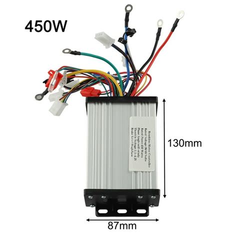 Brushless Motor Controller 350w 800w 3 Mode Sine Wave For Ebike And