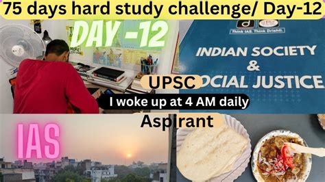 I Woke Up At 4 Am To Study Gsan Honest Day In The Life Of An Upsc Cse