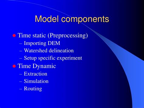 ppt parallel computation of river basin hydrologic response using dhm