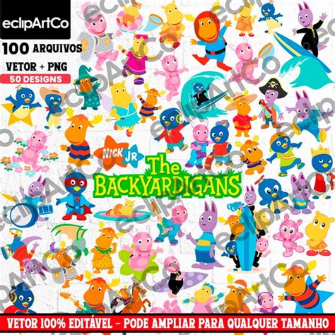 Kit Digital Backyardigans Elo7 Produtos Especiais