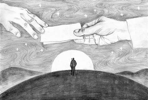 命若琴弦插画艺术插画river阿清原创作品 站酷zcool